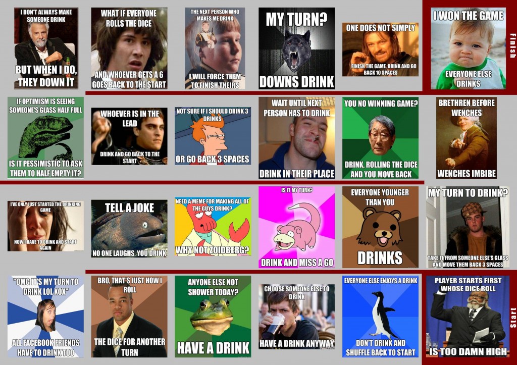 Rage Face and Meme Board Games | This is it.